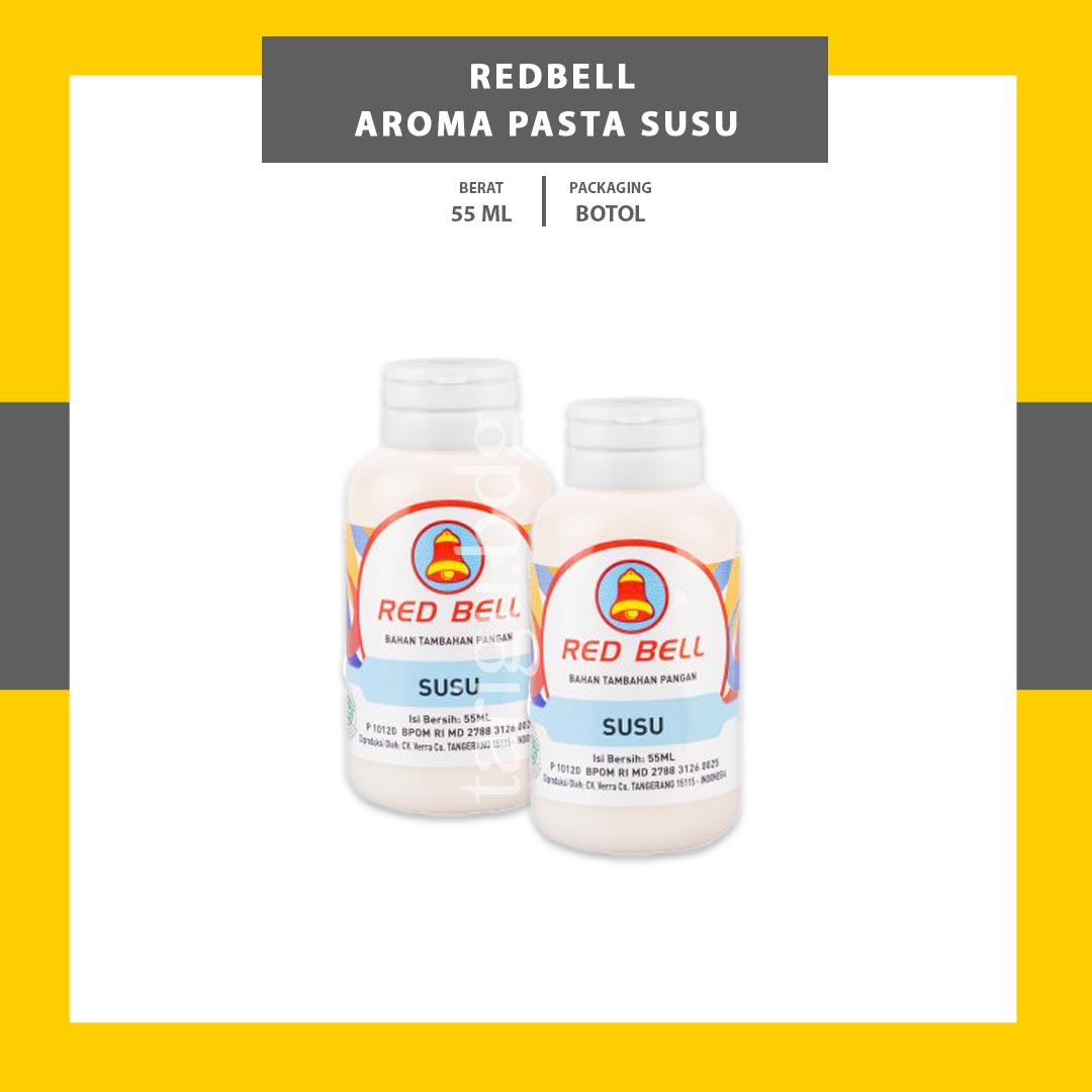 SUSU RED BELL PERISA MAKANAN 55ML - REDBELL AROMA PASTA PEWARNA MAKANAN ...