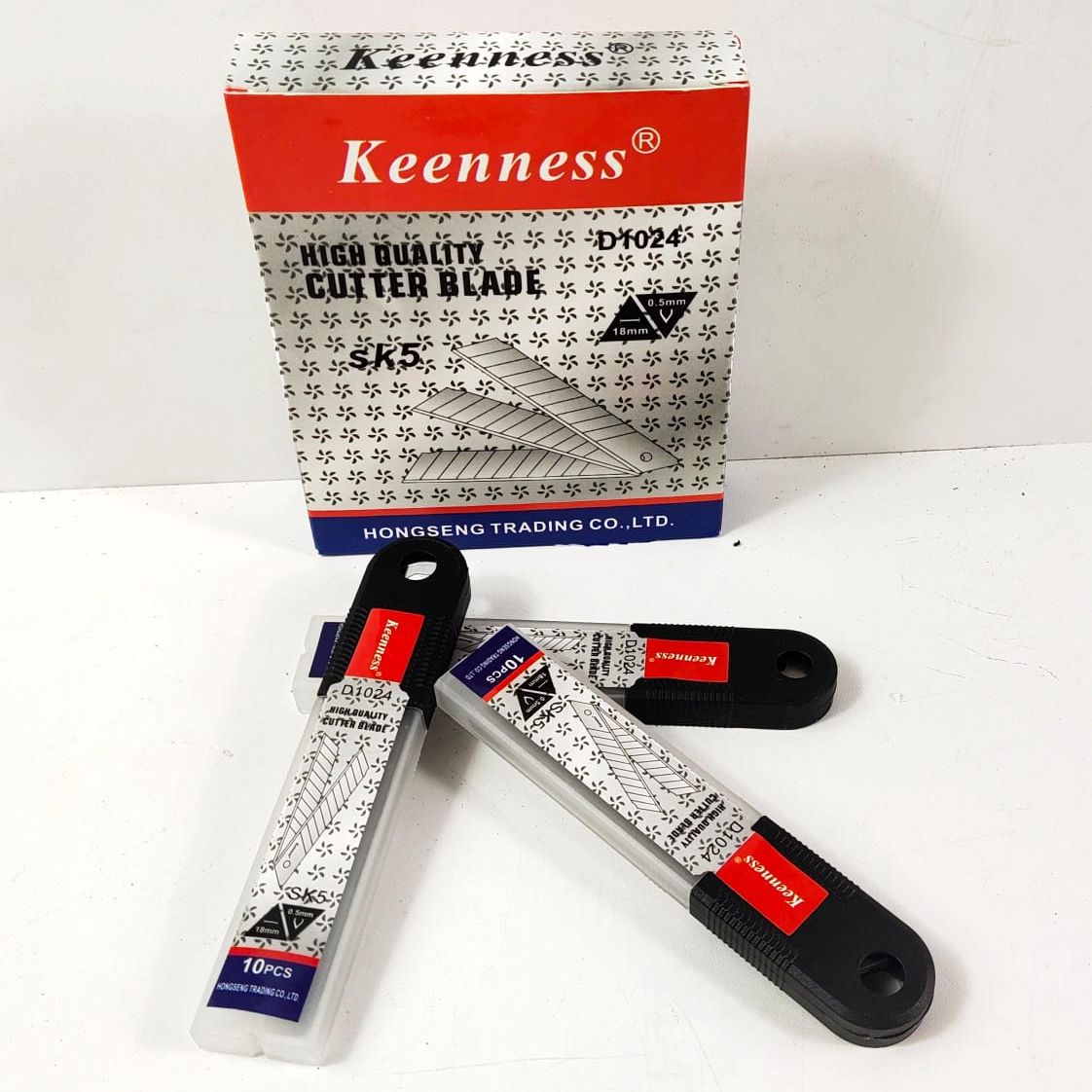 Isi Cutter Besar/ Isi Ulang Cutter 10pcs Tajam Dan Anti Karat 18mm 0 ...