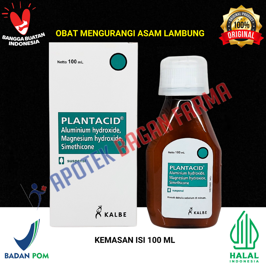 OBAT ASAM LAMBUNG / PLANTACID SIRUP 100 ML | Lazada Indonesia