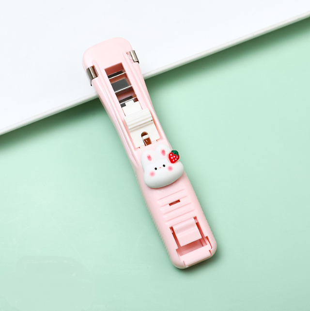 Paper Clipper Portable Metal Penjepit Kertas Stapler Staples clip ...