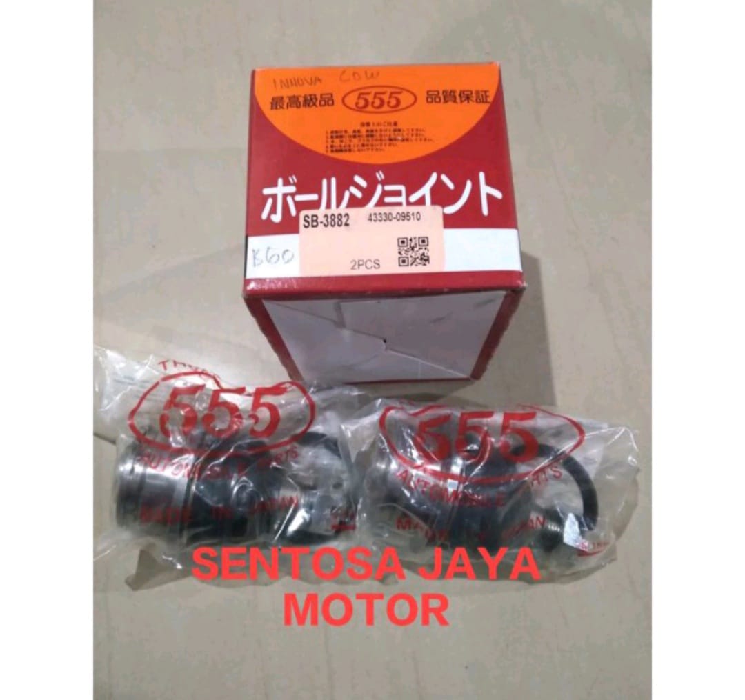 BALL JOINT BAWAH INOVA INNOVA FORTUNER HILUX 555 ORIGINAL JAPAN SB-3882 ...