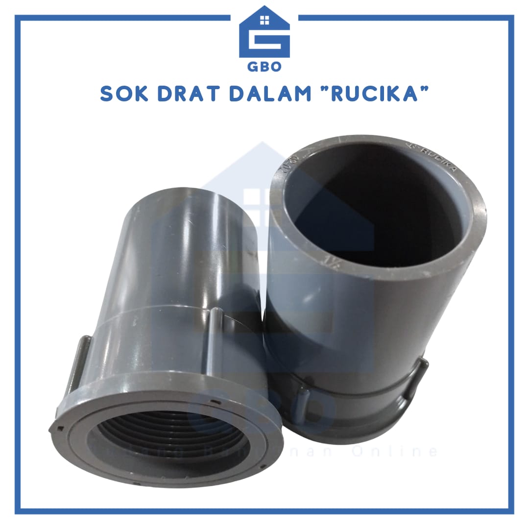 RUCIKA - FAUCET SOCKET (AW) BERBAGAI MACAM UKURAN / SOK DRAT DALAM ...