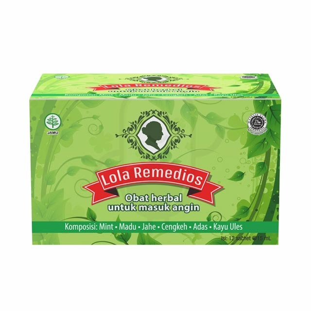 LOLA REMEDIOS Box Obat Herbal Untuk Masuk Angin BY LIONA | Lazada Indonesia