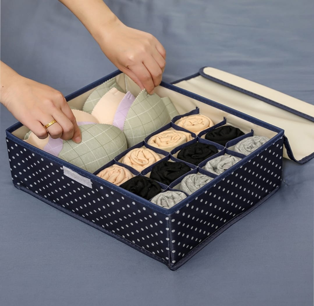 [TOYOU SHOP T12] STORAGE BOX 2 IN 1| TEMPAT PENYIMPANAN PAKAIAN DALAM ...