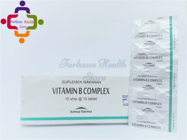 Original Vitamin B Complex Strip Kimia Farma | Lazada Indonesia