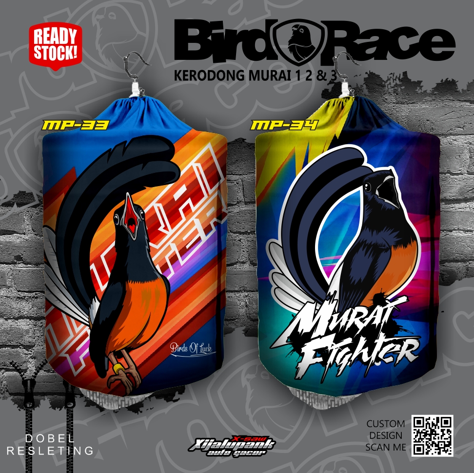 Kerodong MURAI BATU Motif Krodong SANGKAR murai batu Penutup sangkar Mengatasi OB Murai | Lazada ...