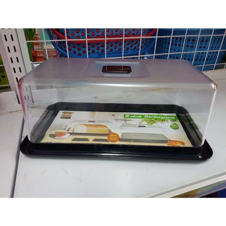 GOLDEN DRAGON Kotak Roti / Tempat Roti Kotak Serbaguna Petak 835 - 13,5 ...