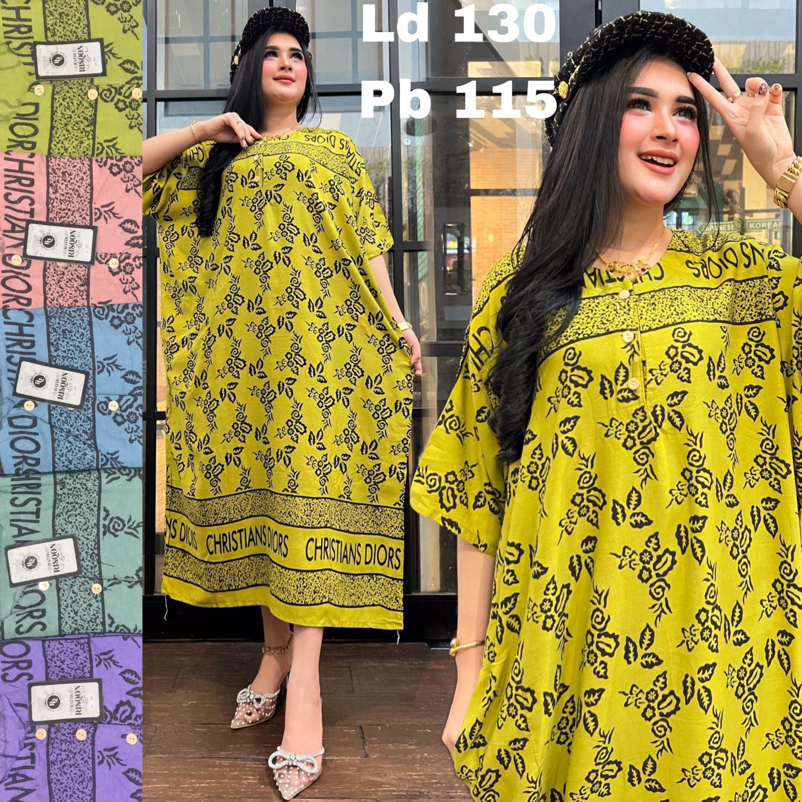 Daster Wanita Jumbo xxxl LD 130 Model Terbaru Daster Cantik Ibu Muda ...