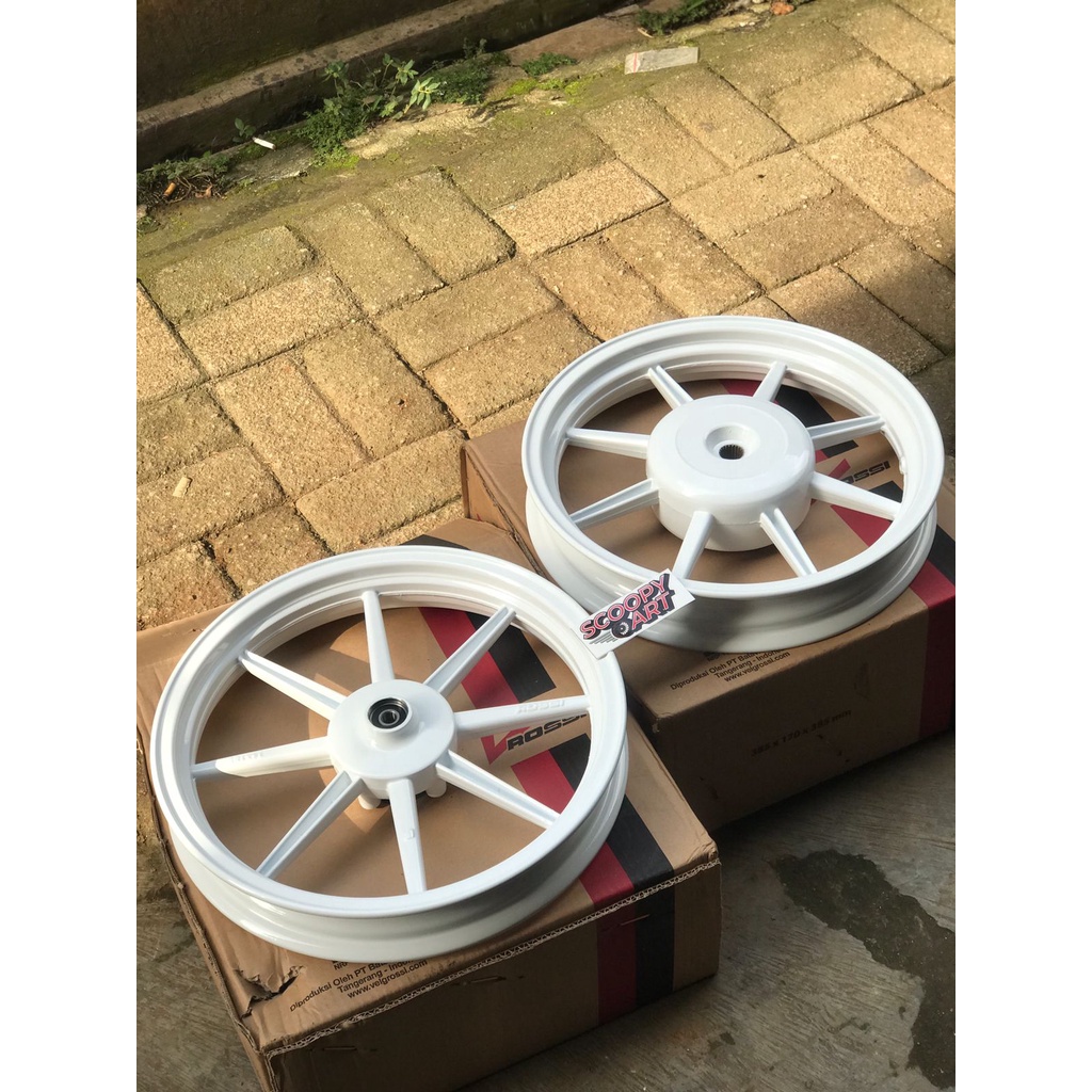 Velg VRossi Comet Palang 8 Ring 14 Model RCB Honda Vario 110 Beat Genio ...