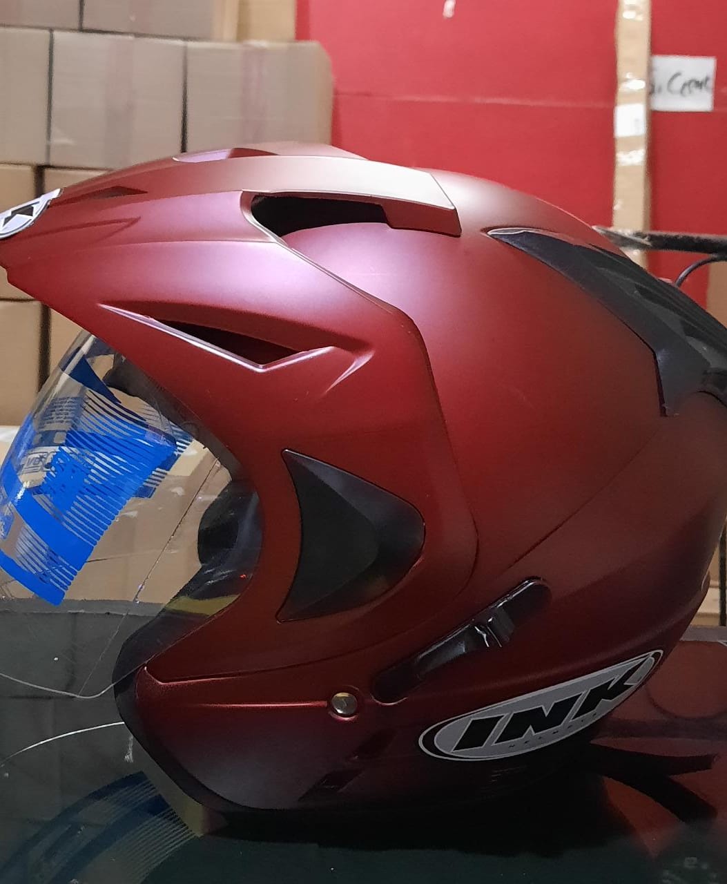 HELM INK REPLIKA DOUBLE VISOR MODEL JP8 VARIAN WARNA | Lazada Indonesia
