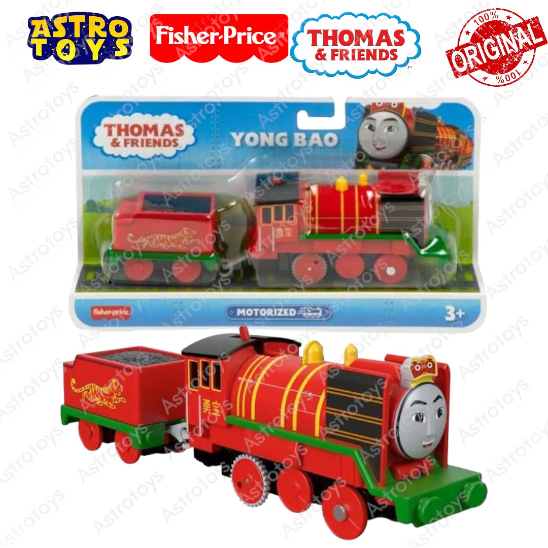 Fisher Price Kereta Thomas and Friends TrackMaster Motorized Yong Bao ...