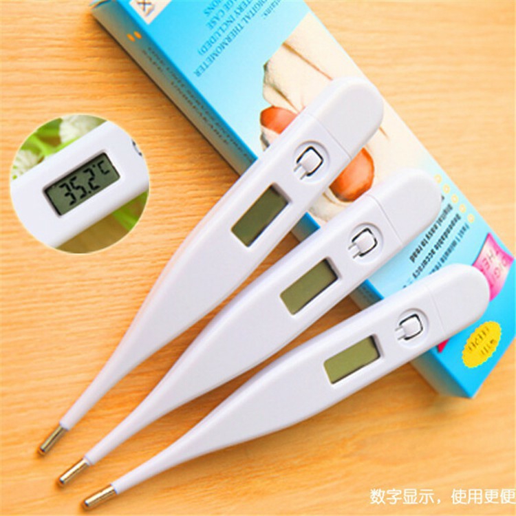 TERMOMETER DIGITAL THERMOMETER DIGITAL PUTIH UNTUK BAYI ANAK DAN DEWASA ...