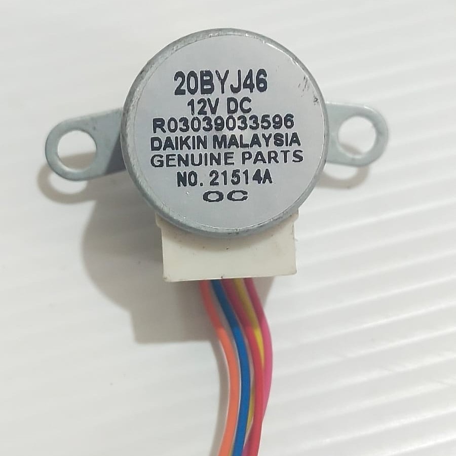 Motor Swing AC indoor DAIKIN 20BYJ46 12V DC ORIGINAL | Lazada Indonesia