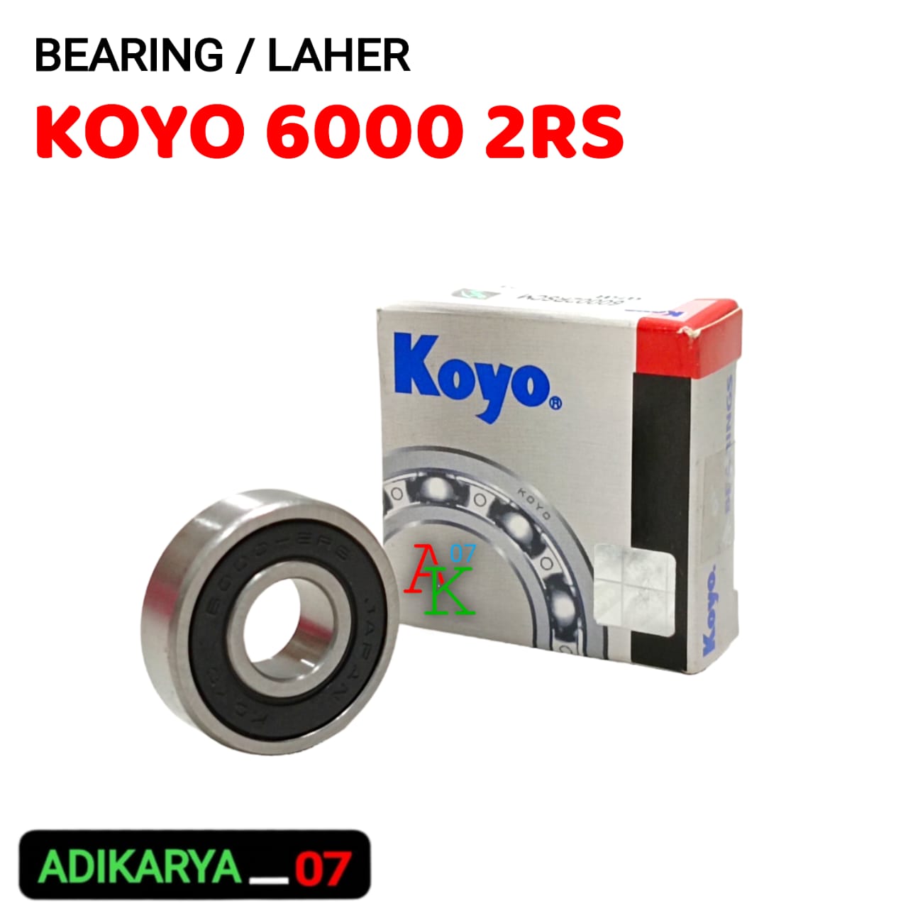 Bearing gear box mesin sprayer TU26 bearing 6000 2RS laher 6000 2RS | Lazada Indonesia