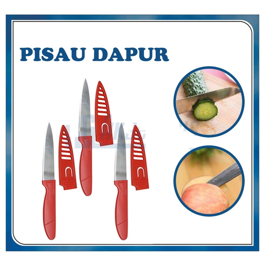 PISAU DAPUR PISAU STAINLESS STEEL PISAU KECIL | Lazada Indonesia