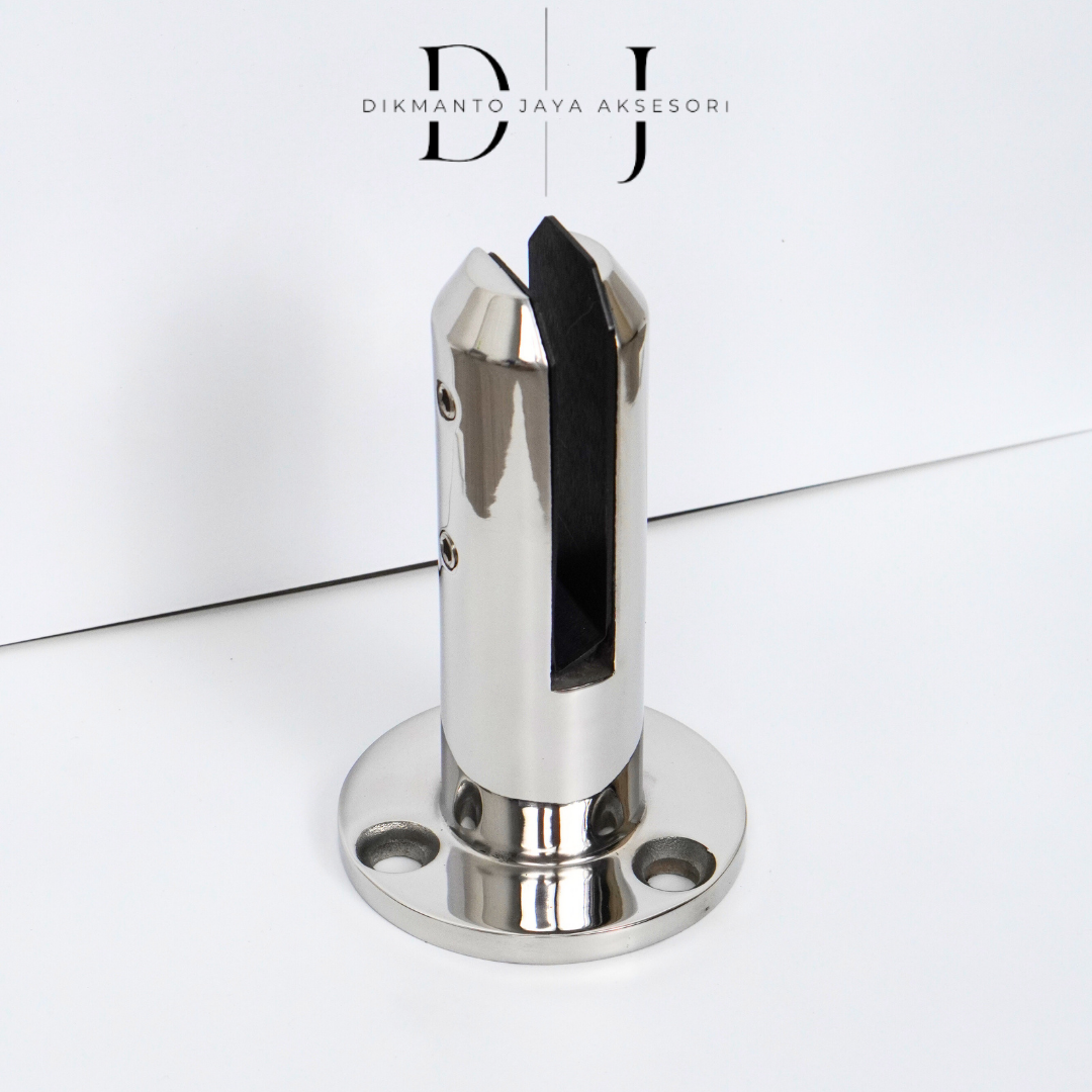 Spigot Bulat Kilap 160 mm Stainless Steel 304 (Pedestal Tiang Railing ...