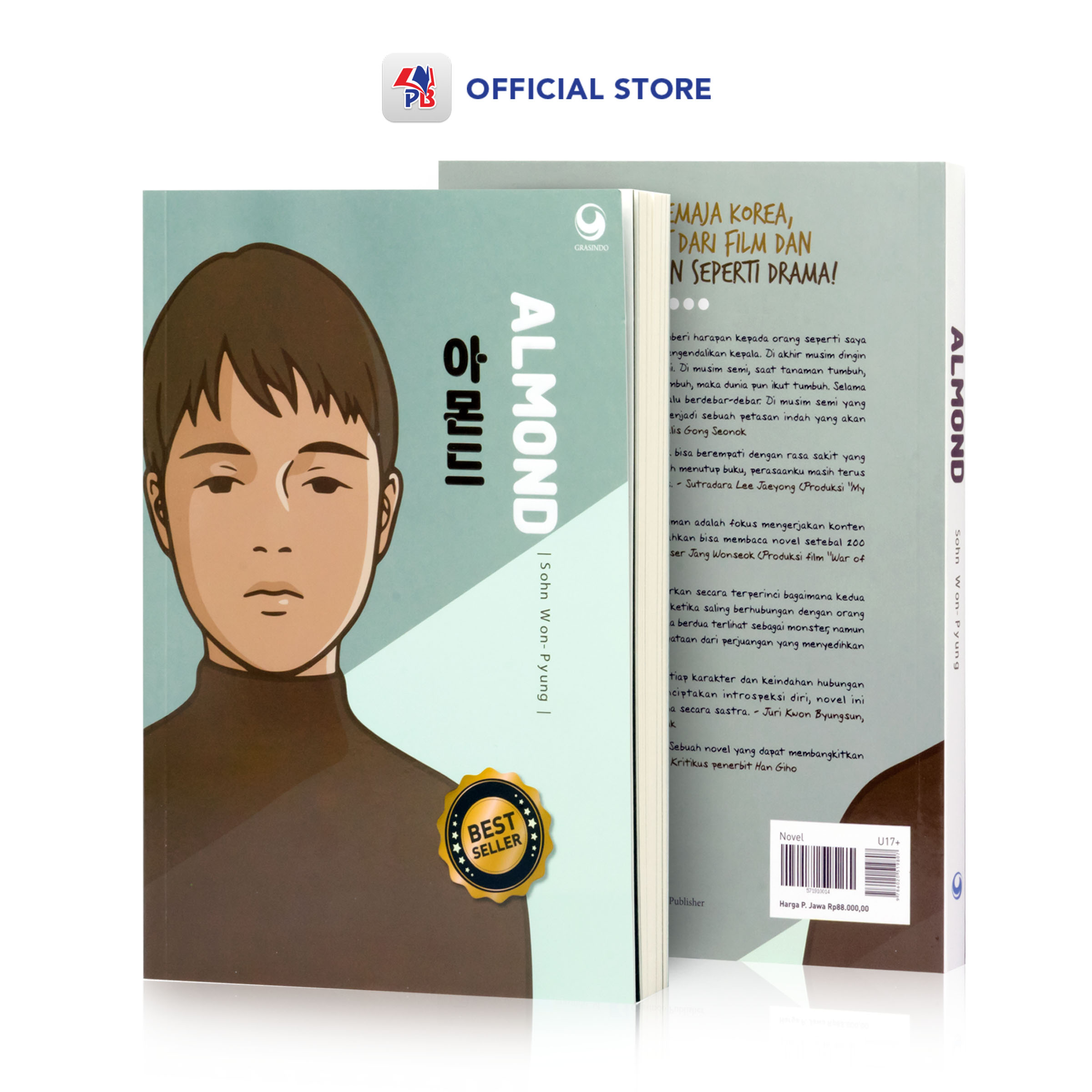 Buku Novel Almond - Sohn Won Pyung | Lazada Indonesia