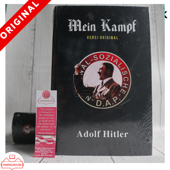 Buku Original - Mein Kampf Adolf Hitler Hard Cover Edisi Lengkap 1-2 ...