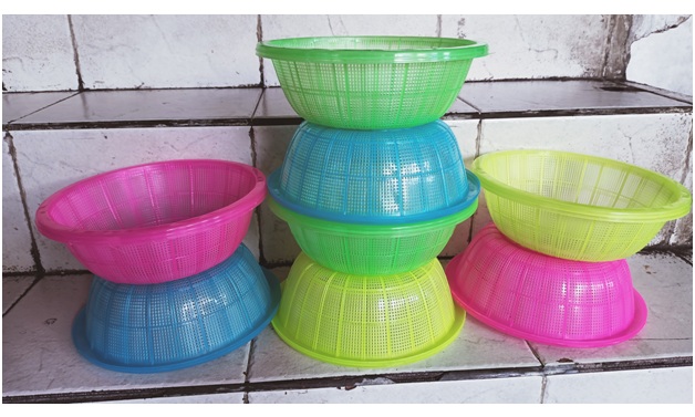 wadah berkat, paket 300 pcs, bangkok color neon, dimensi 24 | Lazada ...