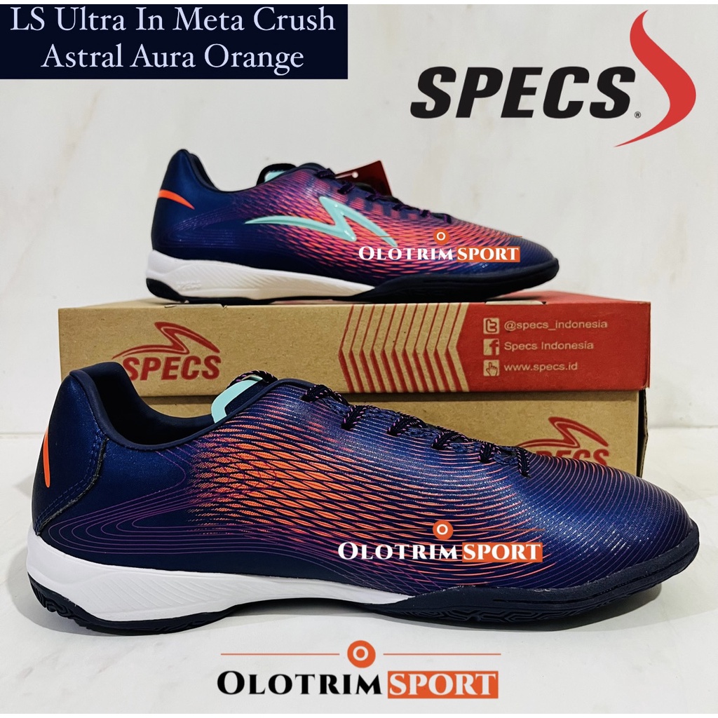 Sepatu Futsal Specs LS Lighspeed Ultra IN Meta Crush Original | Lazada ...