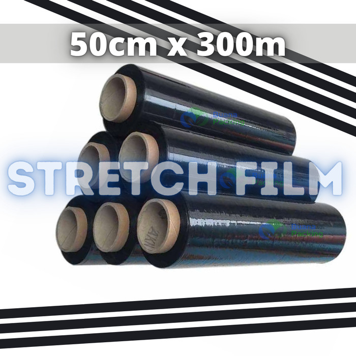 PLASTIK WRAPPING 50X300 - Hitam, 50CM X 300M | Lazada Indonesia