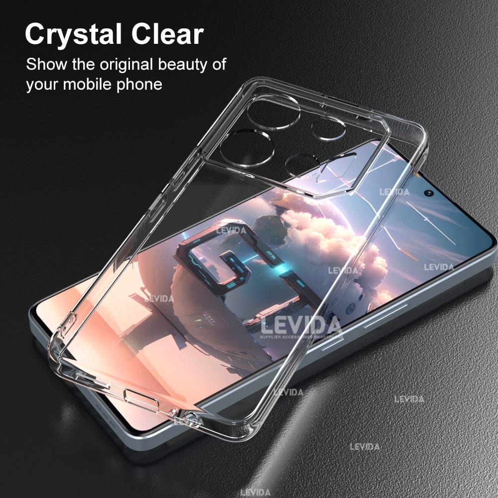 Infinix GT 10 Pro Soft case Clear 2.0mm Case Bening Infinix GT 10 Pro ...
