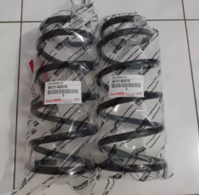 Coil Spring Per Keong TOYOTA VELOZ ALL NEW AVANZA BELAKANG 1 SET KANAN ...