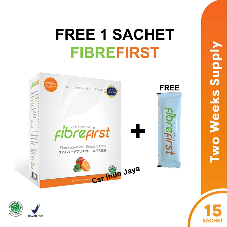 FIBRE FIRST Isi 15 Sachet Fiber First Fibrefirst Fiberfirst Diet Detox | Lazada Indonesia