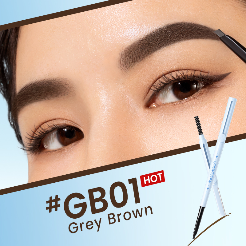 FOCALLURE Pensil Alis 3-in-1 Pro-shaping Kuas & Pisau Cukur Bawaan ...