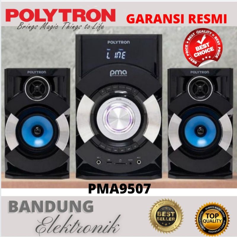 Polytron Speaker Bluetooth PMA 9507 BAZZOKE Speaker Multimedia Polytron ...