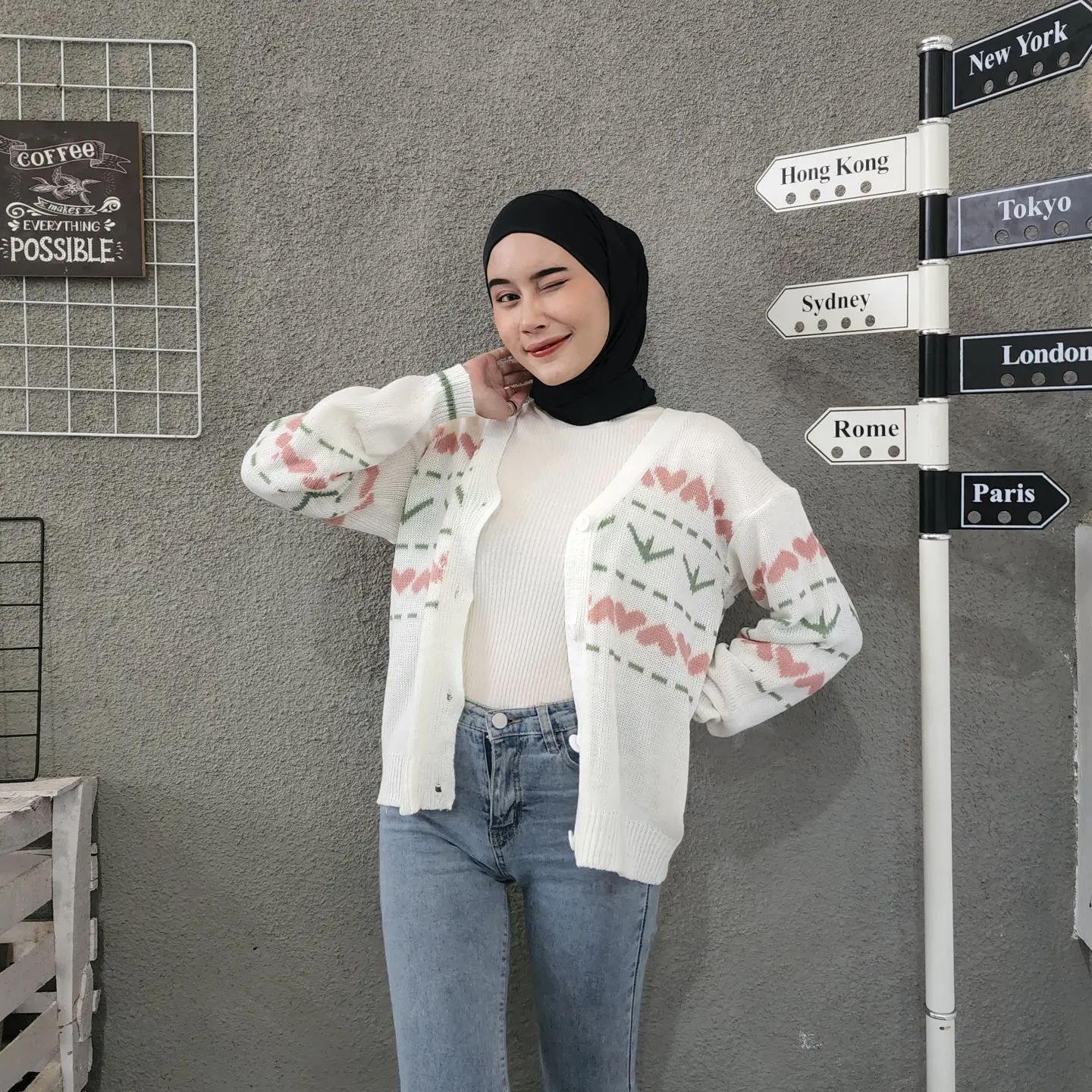 RAINY LOVE OUTER/Outer wanita korean style/Outer wanita terbaru 2022 ...