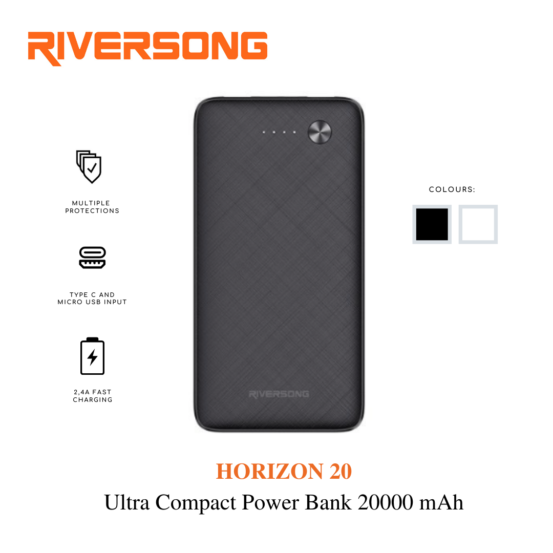 Riversong Horizon 20 - Ultra Compact Power Bank 20000 mAh | Lazada ...
