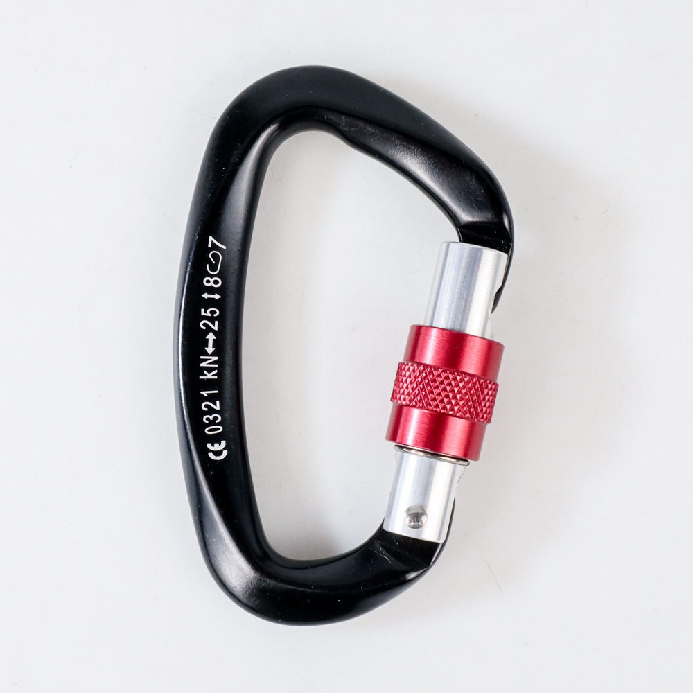 Booms Karabiner Aluminium Professional Heavy Duty Locking Carabiner 1 ...