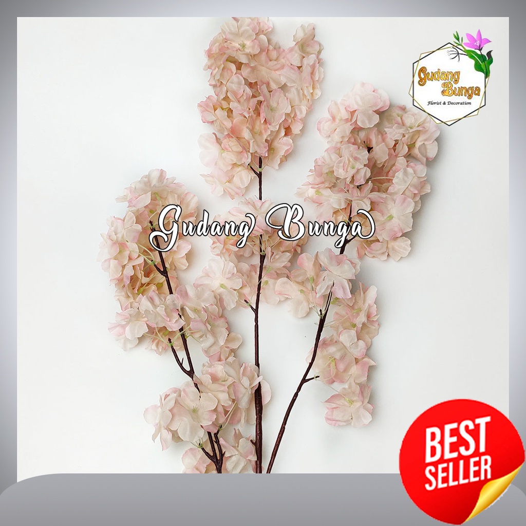 Bunga Cherry Blossom Artificial Bunga Mei Hua Imlek - Bunga Dekorasi ...