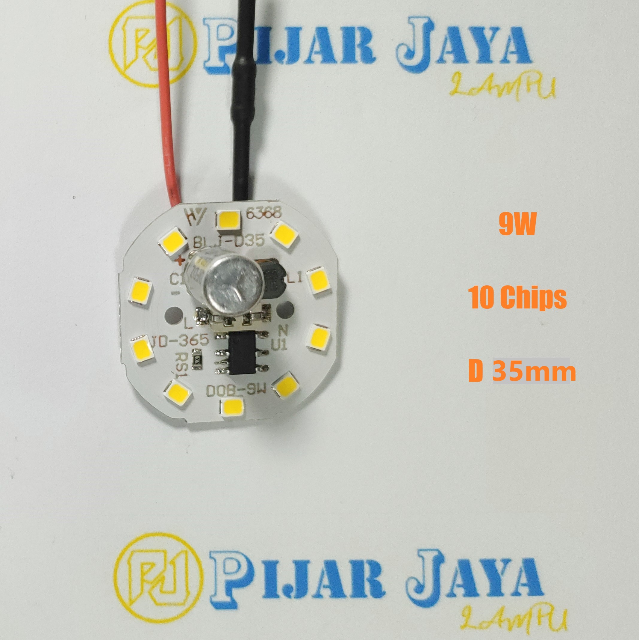 Sparepart Lampu LED PCB AC 9 Watt ACR Modul Driver Mata LED 9W | Lazada ...