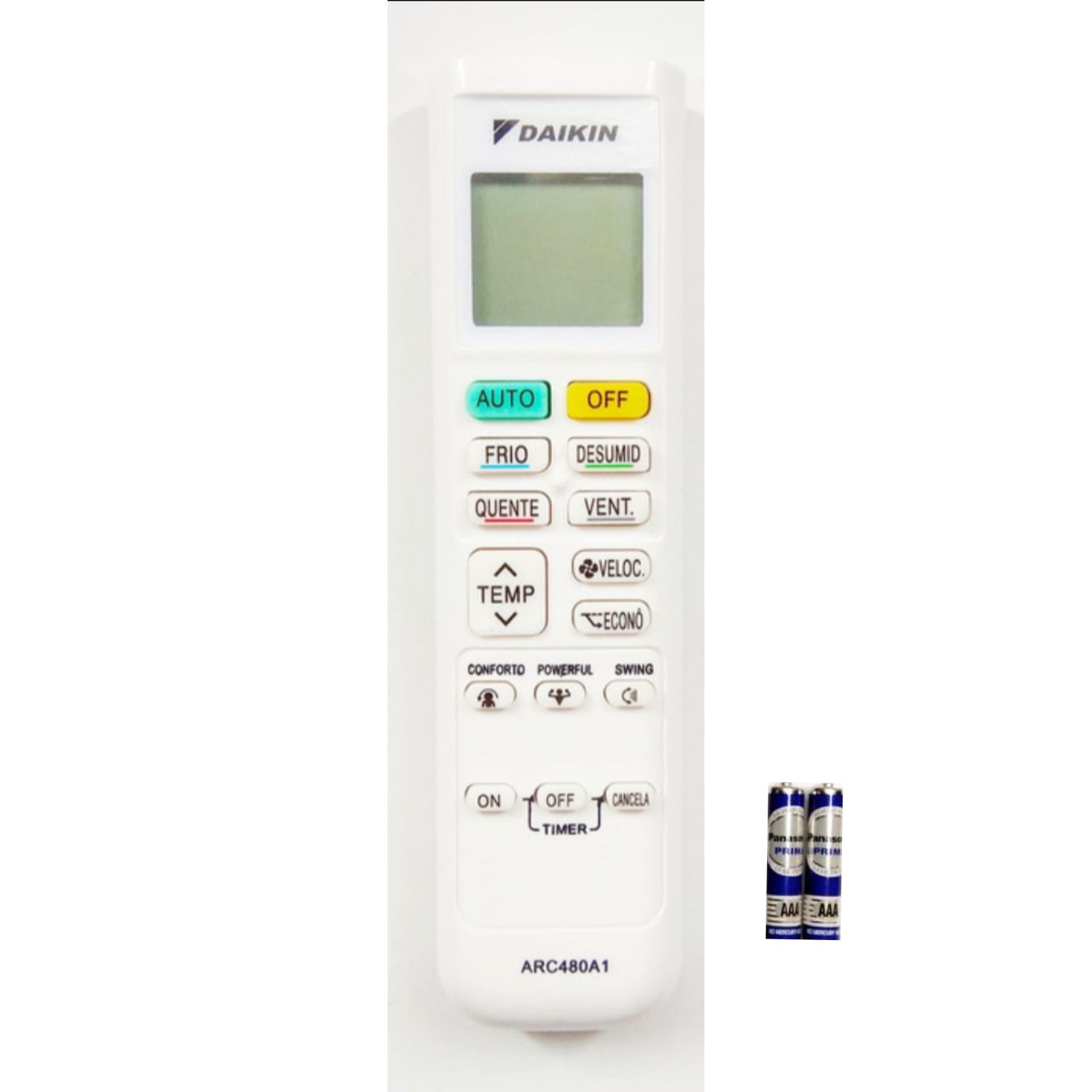 Remote AC DKN ARC480A1 - Free Baterai | Lazada Indonesia