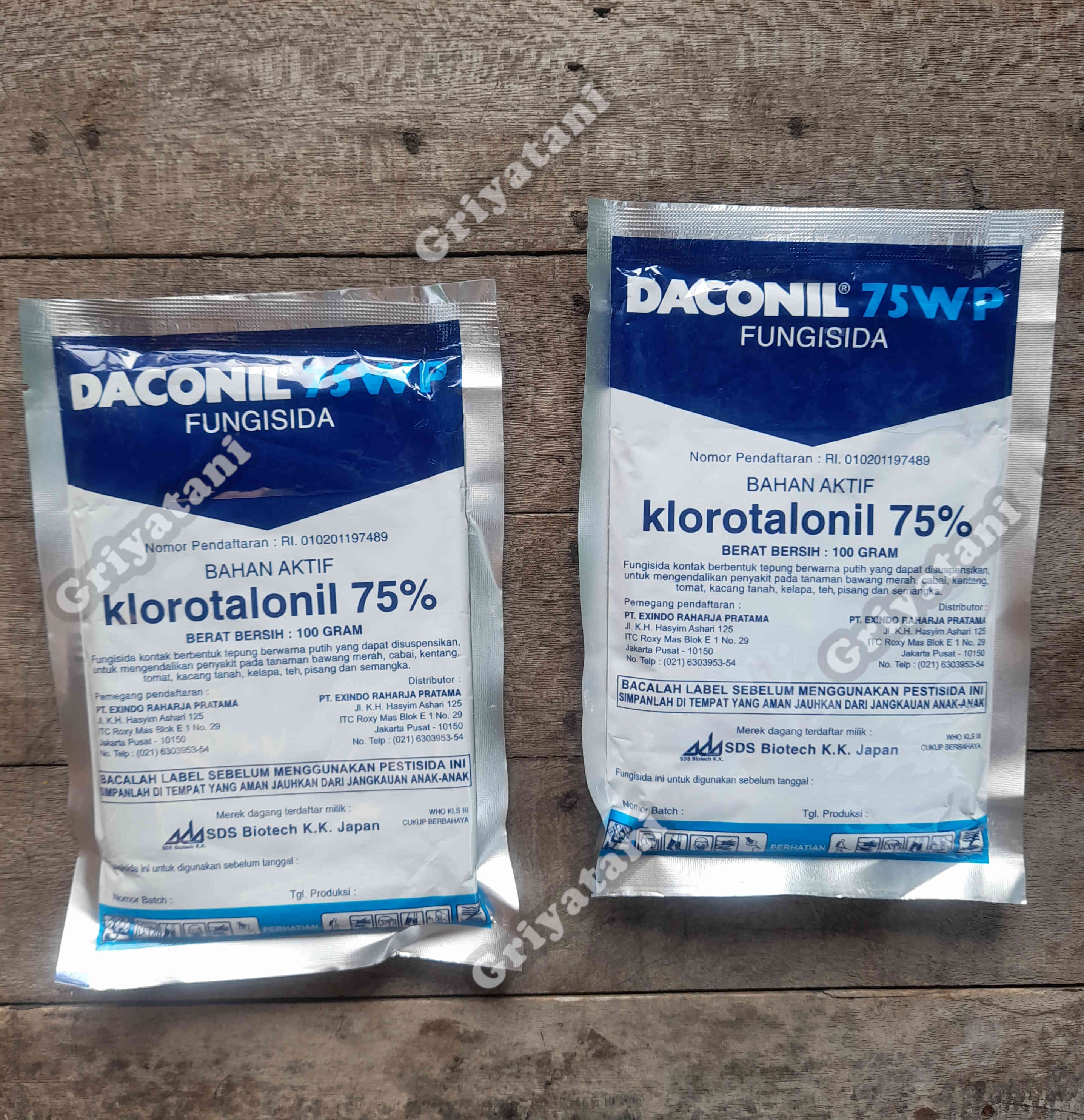 Fungisida Daconil 75 WP 100 gr | Lazada Indonesia