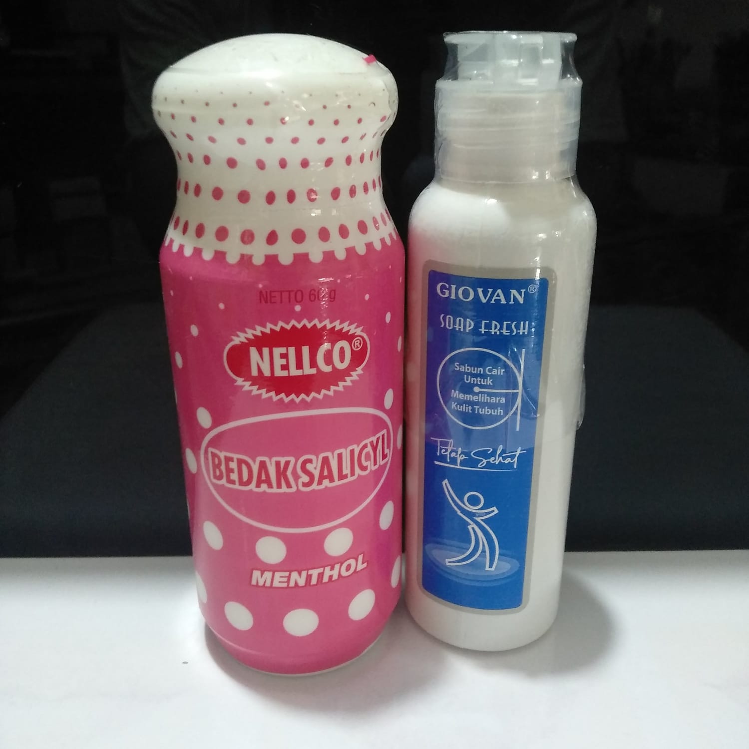 Perawatan Biang Keringat Paket Giovan Baby Bedak Salicyl Nellco Menthol ...