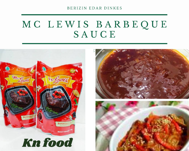 Saus BBQ 1KG - Saus BBQ Mc Lewis Saus Barbeque - 1 Kg | Lazada Indonesia