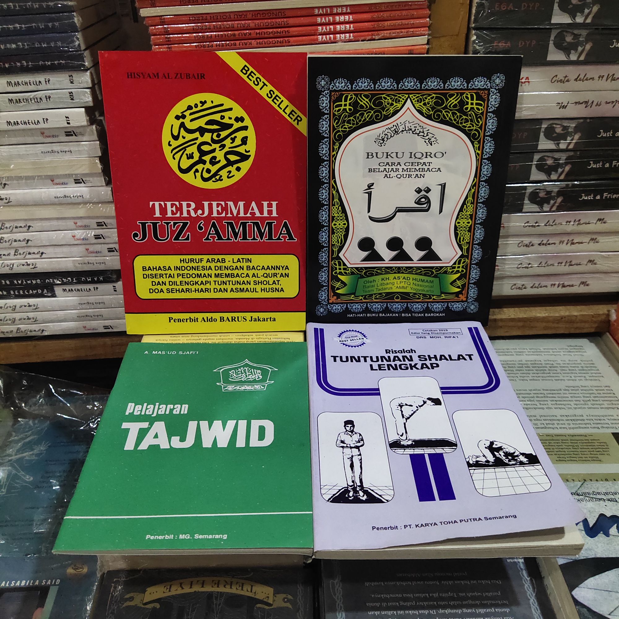 PAKET HEMAT 4 BUKU PELAJARAN TAJWID,RISALAH TUNTUNAN SHOLAT LENGKAP ... PAKET HEMAT 4 BUKU PELAJARAN TAJWID,RISALAH TUNTUNAN SHOLAT LENGKAP ...