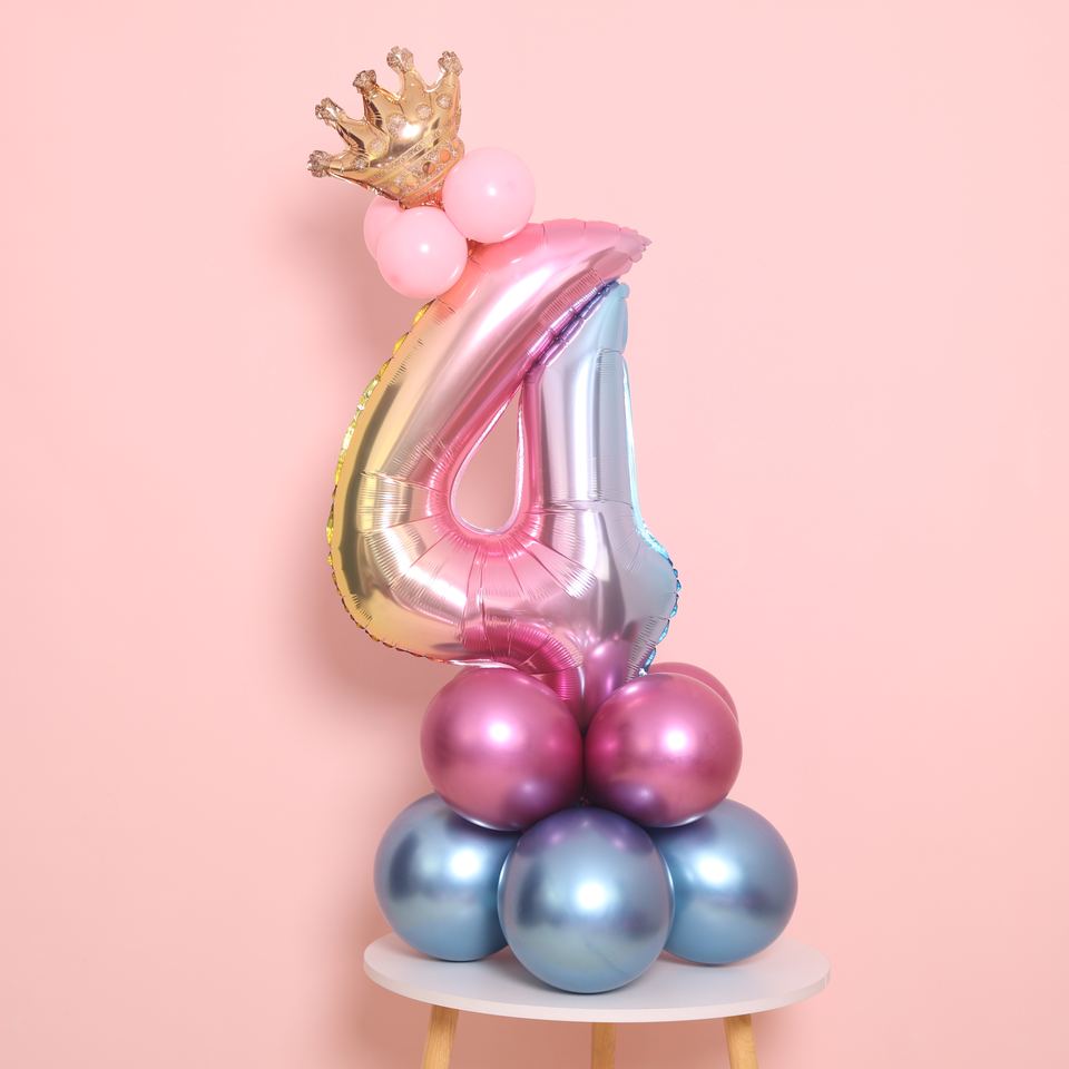 Partybaloon Paket Balon Foil Angka Umur Usia Ulang Tahun Ultah Jumbo ...