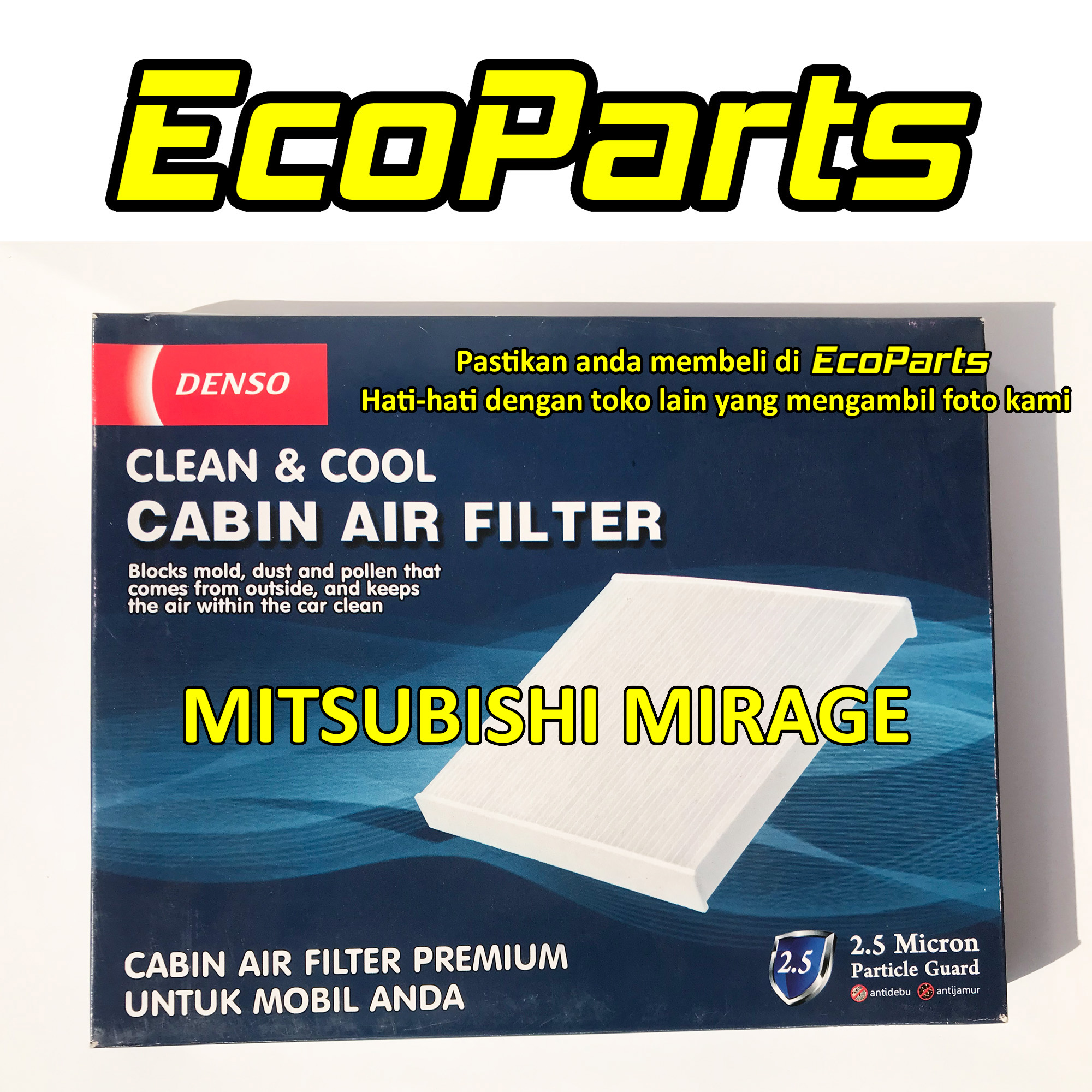 Filter Cabin AC DENSO Mitsubishi Mirage Xpander Expander ASLI | Lazada ...