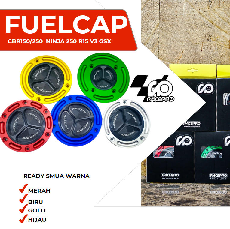 FUELCAP NINJA 250 Tutup Tangki Fuel Cap Yamaha R25 Mt-25 NINJA 250 ...