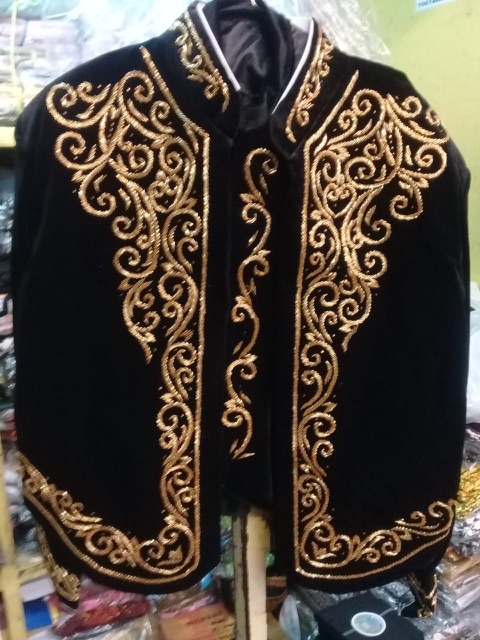 Beskap bludru beskap solo baju pengantin pria adat jawa beskap beludru ...