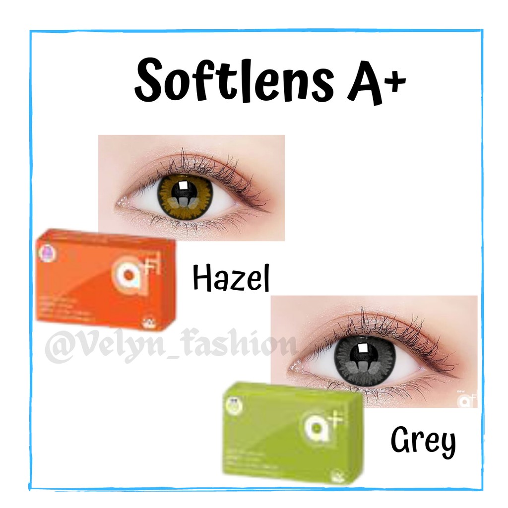 Softlens Warna A+ Soflen warna Big Eyes A+ Kadar air Tinggi | Lazada ...