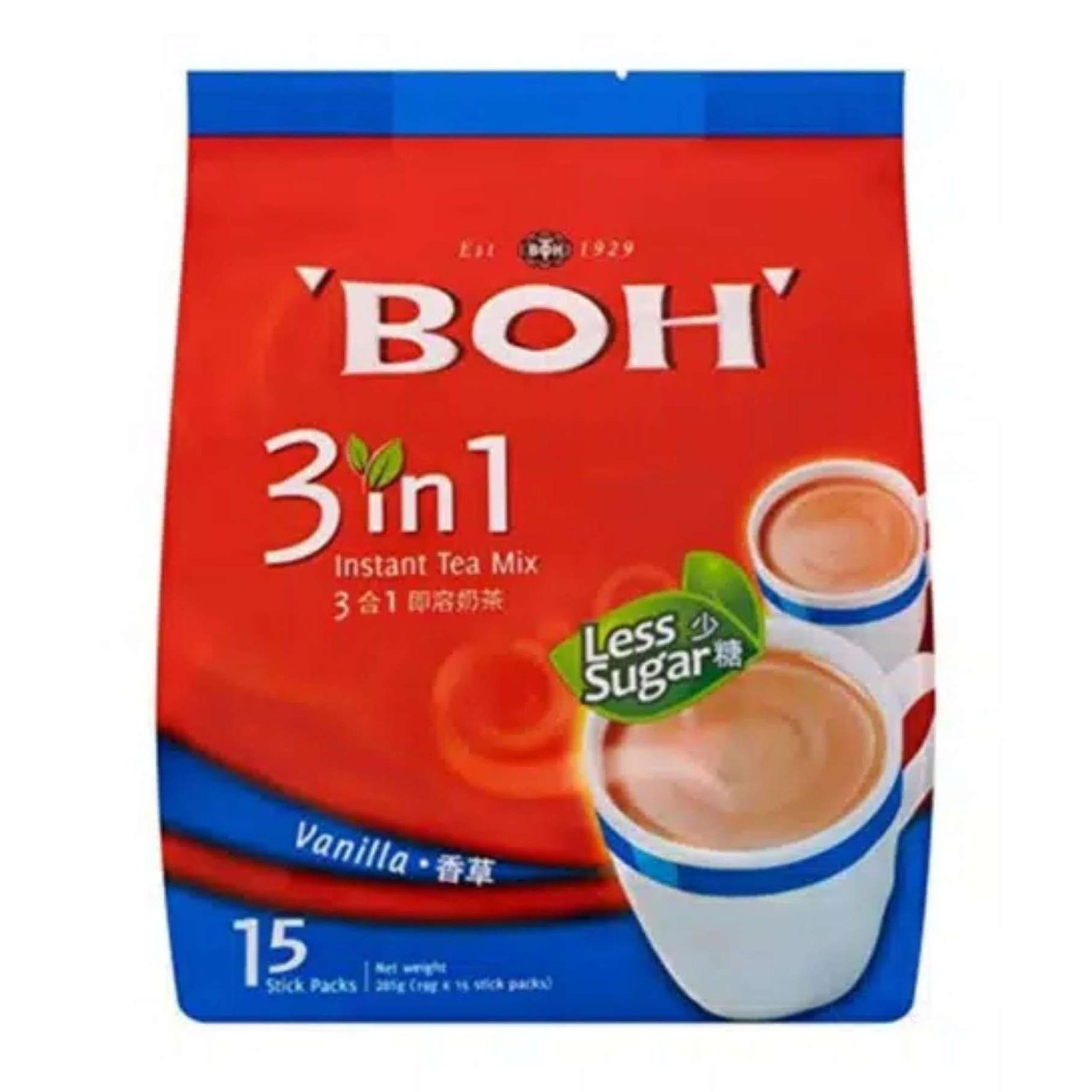 BOH 3 IN 1 VANILLA LESS SUGAR - TEH TARIK MALAYSIA RENDAH GULA | Lazada ...