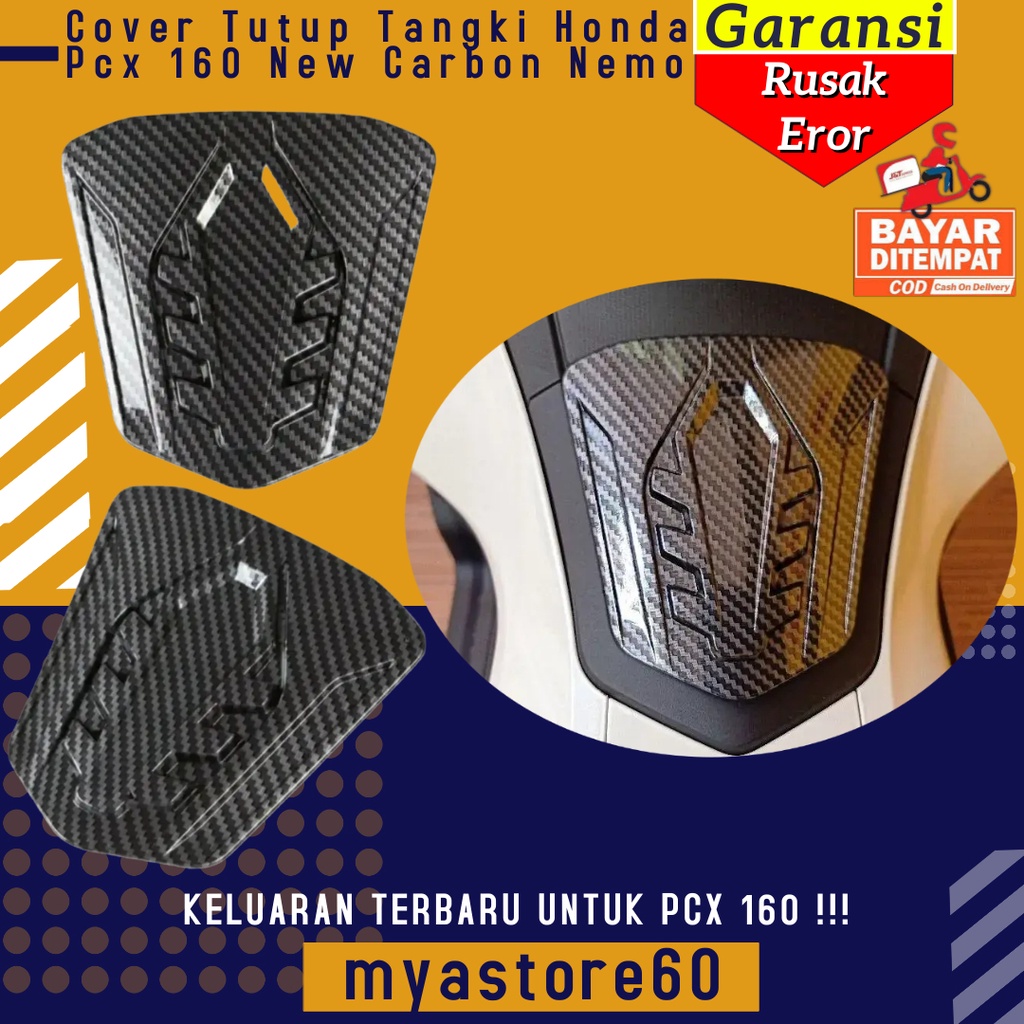 Cover Tangki Carbon Tutup Tanki Tengki Aksesoris Variasi Sparepart ...