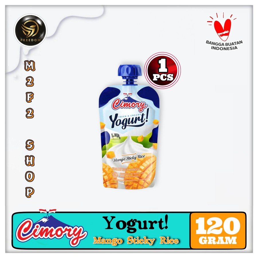 Yogurt Cimory Squeeze Varian Rasa - 120 gr (Kemasan Satuan) | Lazada ...