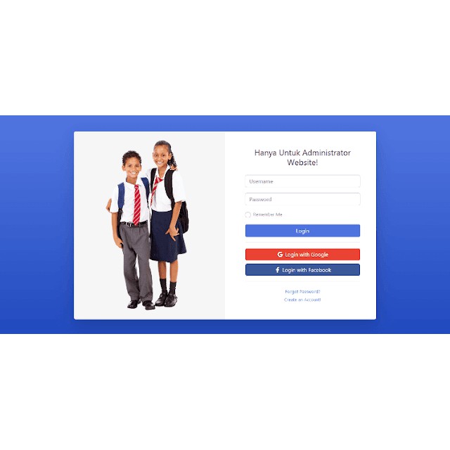Program Web Profil Sekolah Profile Instansi Website Support Mobile ...