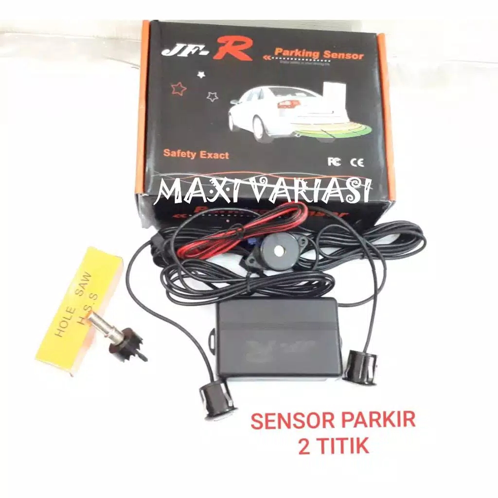 Sensor Parkir Mobil 2 Titik Bunyi Beep - Sensor Mundur Mobil - Parking ...